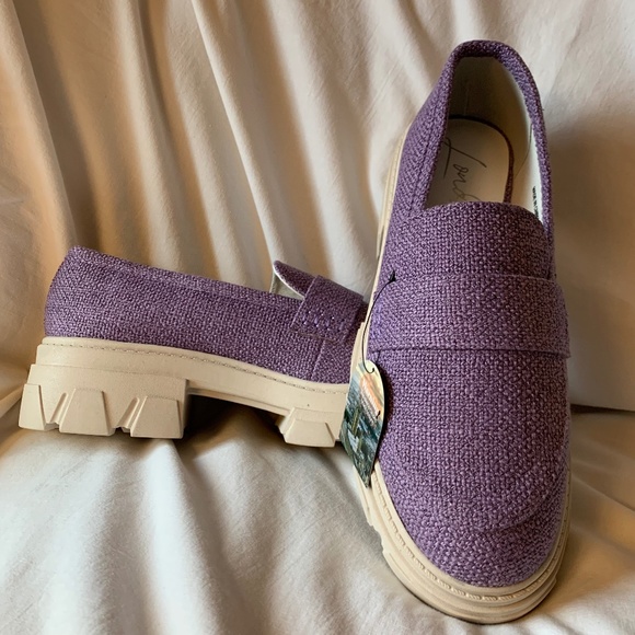 London Rag | Shoes | London Rag Lilac Amabel Chunky Lug Sole Loafers ...